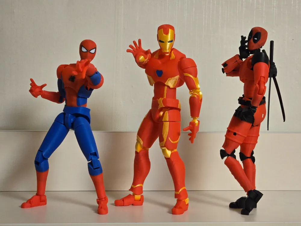 DUMMY 13 IRON MAN - Free 3D Print Model - MakerWorld