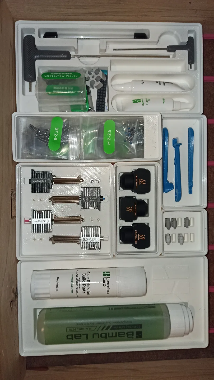 Gridfinity A1(&Mini) XYZ Lube Helper Storage Bin by Johnny_Bit - MakerWorld