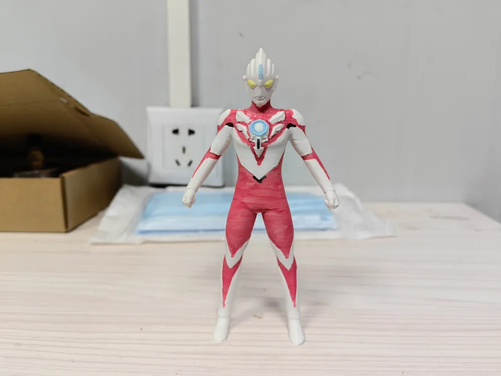 Orb Ultraman, Orb Origin, Detailed Coloring Version by 角色大全 MakerWorld ...