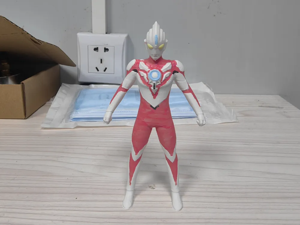 Orb Ultraman, Orb Origin, Detailed Coloring Version by 角色大全 MakerWorld ...