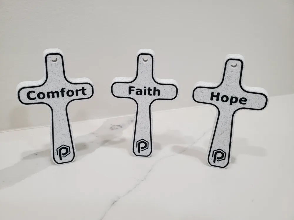 Comfort Cross - Handheld Prayer & Meditation Cross by Protohive Design ...