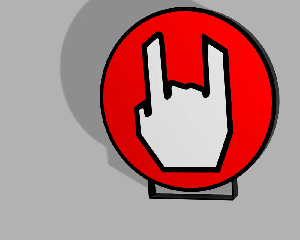 light box EMP ROCK by lmcreation56 - MakerWorld