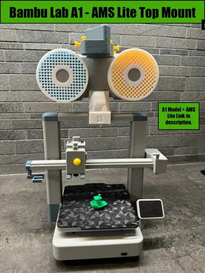 AMS lite Top Mount Upper Half Remixed by ACEH♠️LE 3D - MakerWorld