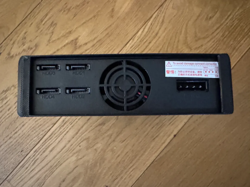 10" Inch Rack mount 5.25 SSD NAS JBOD for Minilab - Free 3D Print Model ...