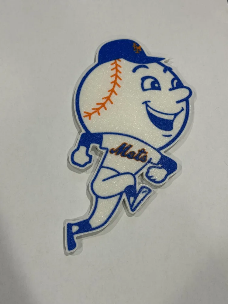 Mr Met - Free 3D Print Model - MakerWorld