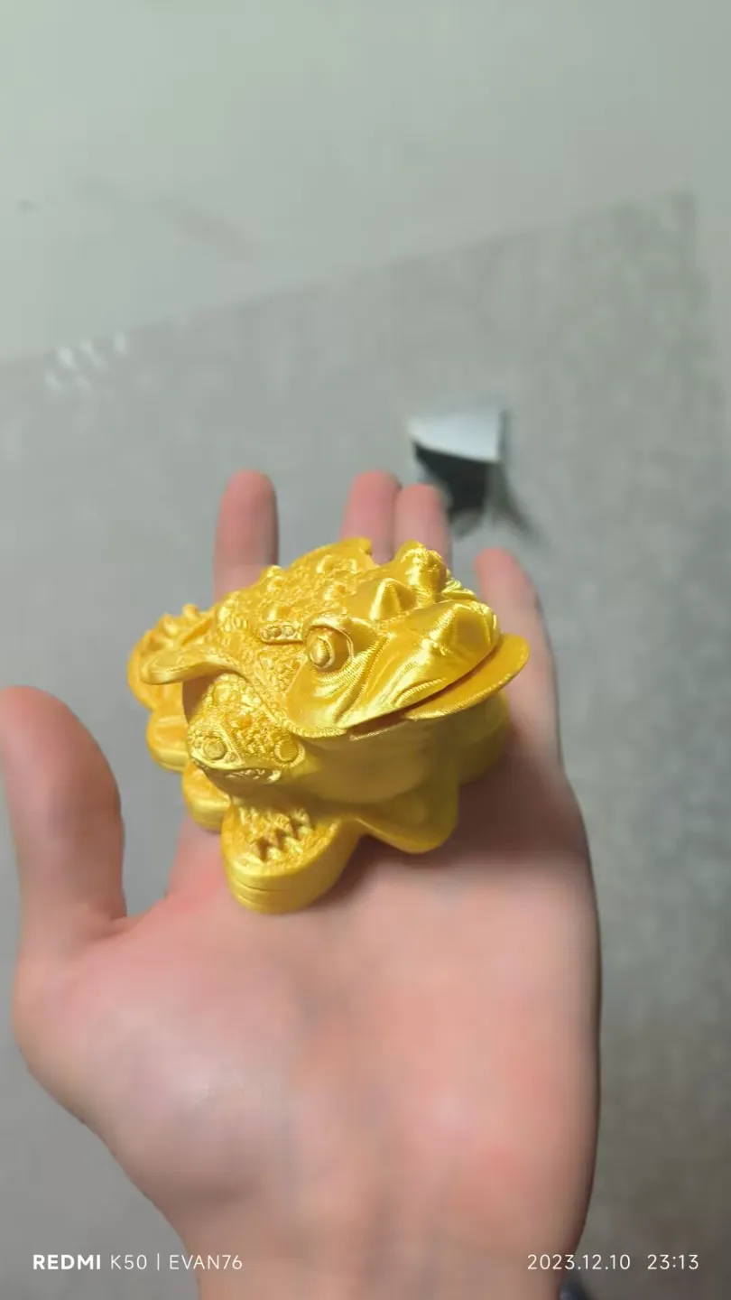 Gold Toad By Evan76 MakerWorld gold-toad-by-evan76-makerworld