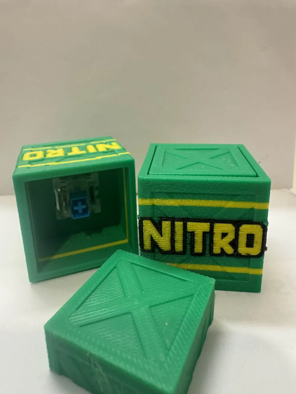 Crash Bandicoot Inspired Nitro Crate Clicker - Free 3D Print Model ...