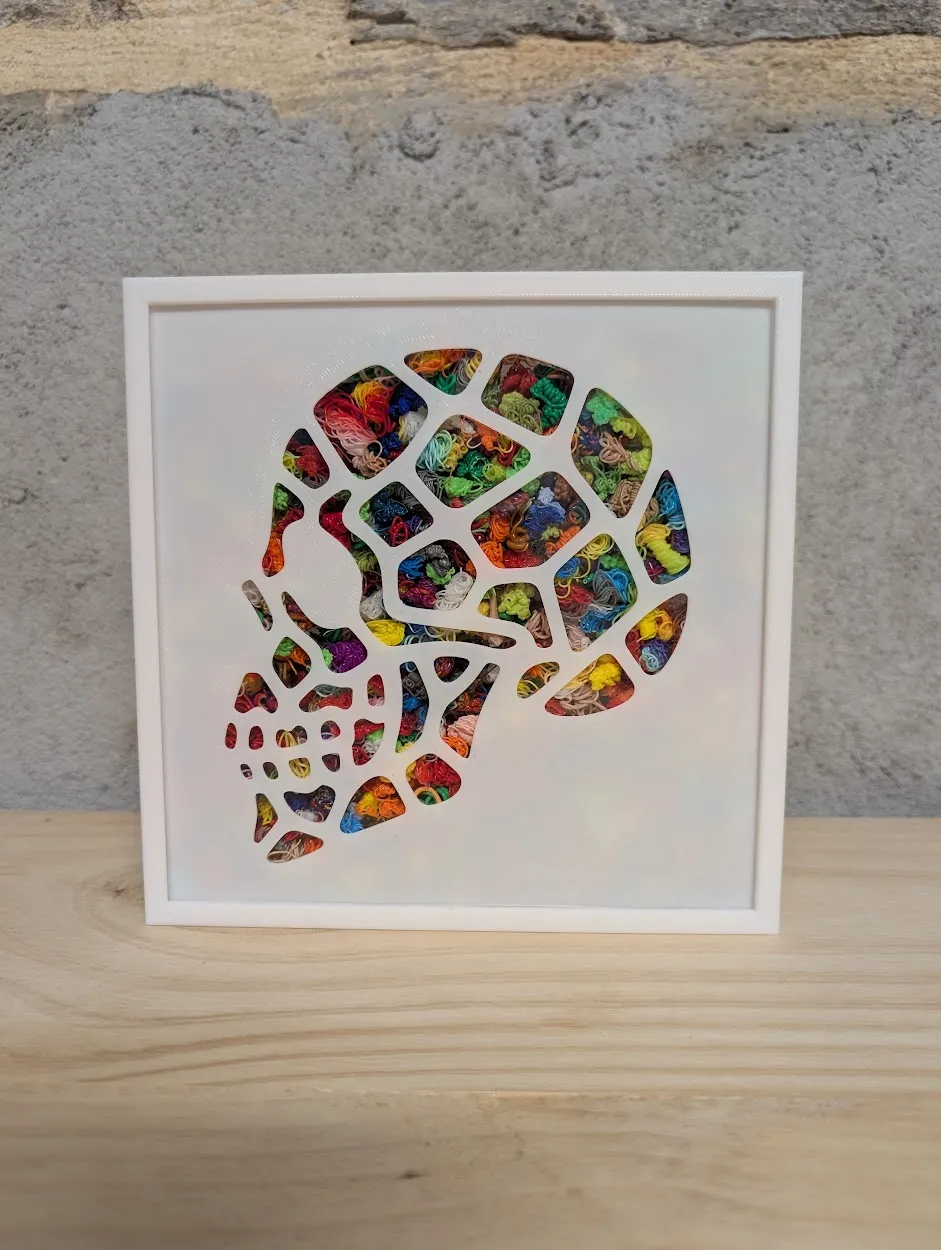 Skull Stencil for poop chute by lmcreation56 MakerWorld: Download Free ...