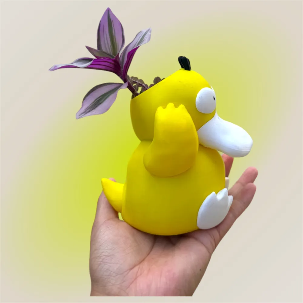 Pokemon Psyduck pencil pen holder | Planter by UnPrintable3D MakerWorld ...