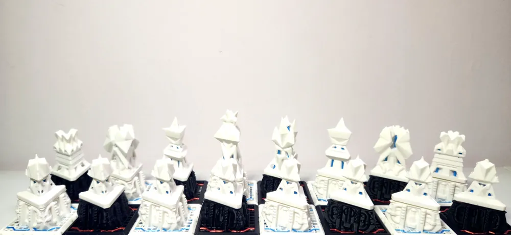 Cyber Twist Modular Chess by ozylot - MakerWorld