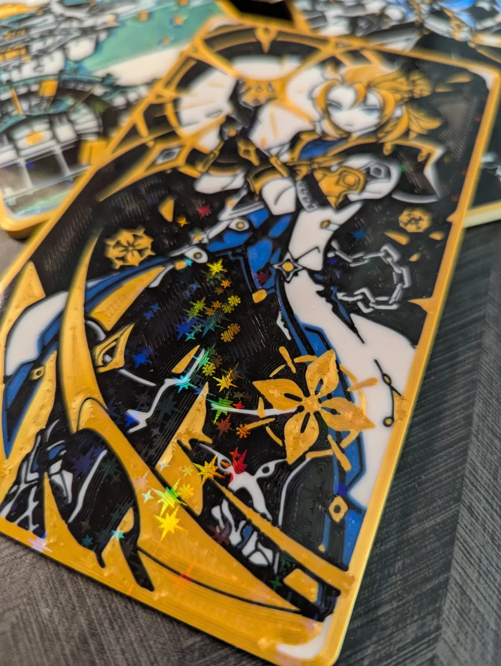 Albedo Card - Free 3D Print Model - MakerWorld