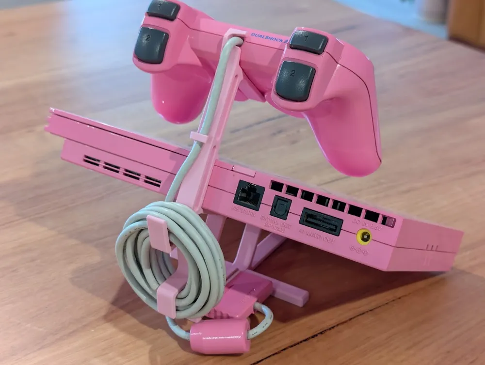 Sony PlayStation 2 PS2 Slim Console Display Stand by Arniel86 ...