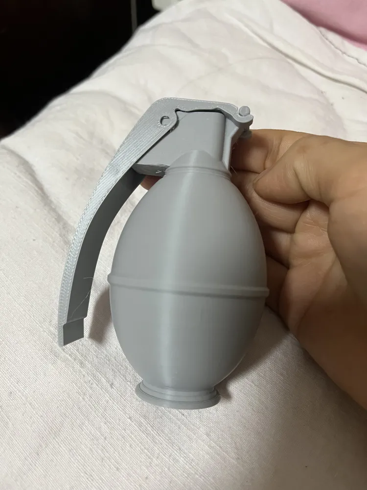 US Military M26 Grenade by Colin MakerWorld: Download Free 3D Models