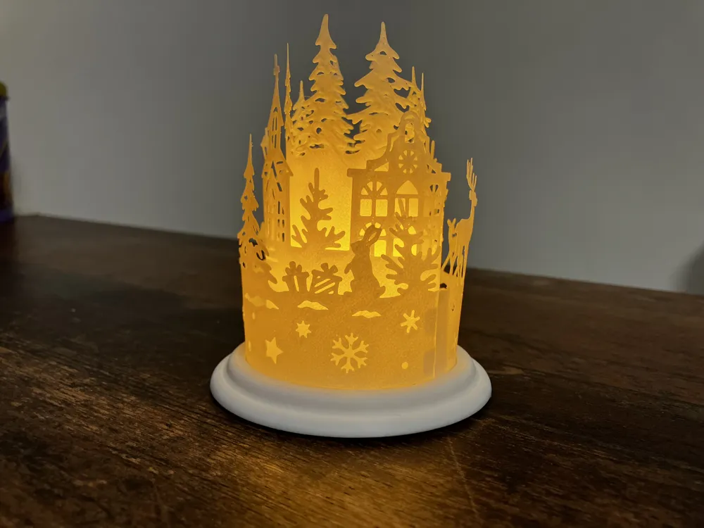 Weihnachtslaterne von P3D Design MakerWorld: Kostenlose 3D-Modelle herunterladen