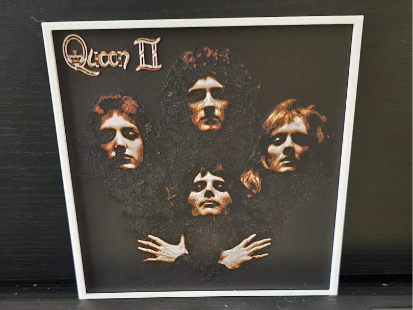 Queen - Queen II - Album Cover by Print Sleep Repeat - MakerWorld