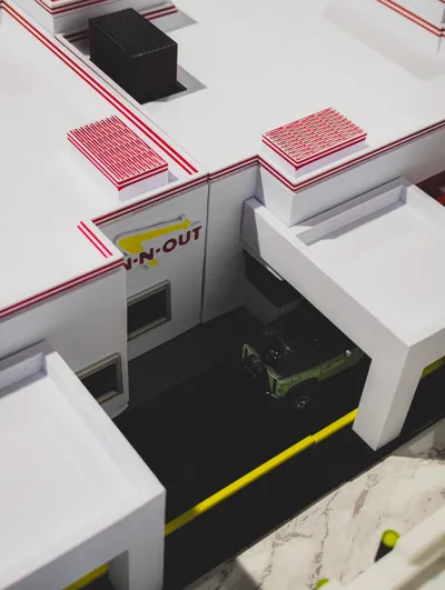 IN-N-OUT Model Set - Hot Wheels Display 1:64 Scale by LAYRLAB ...