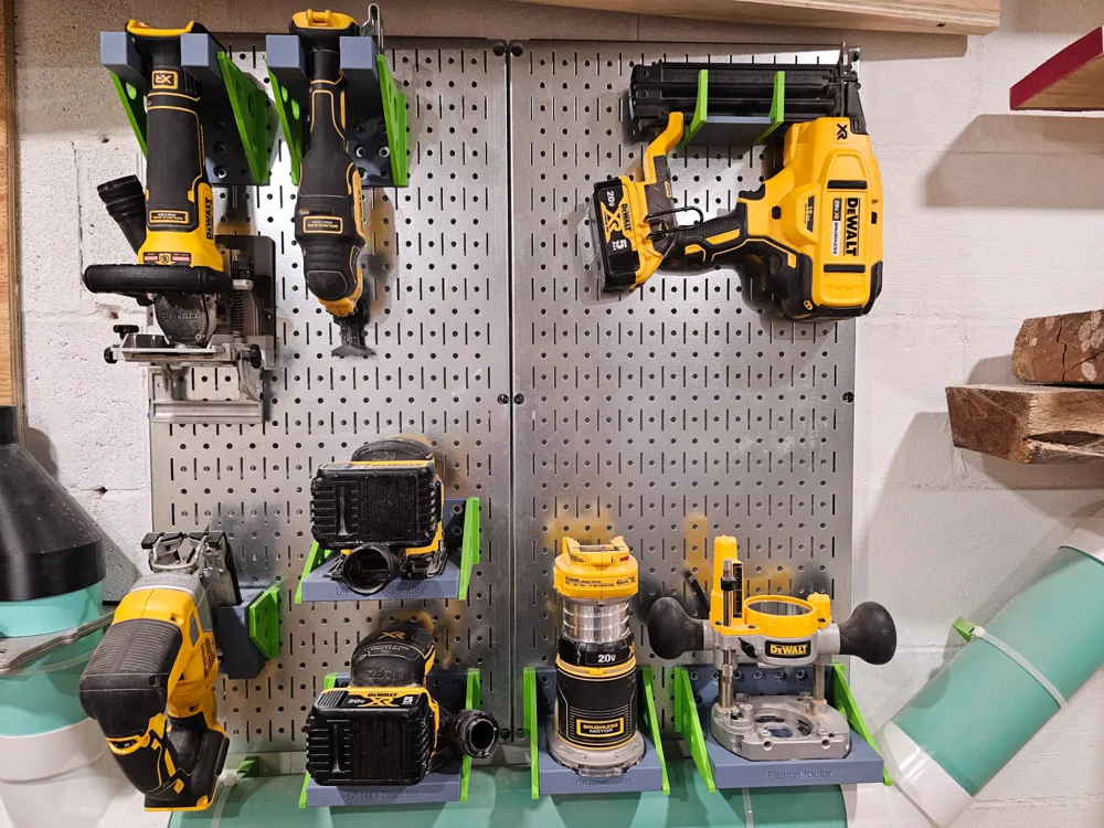 Dewalt 20v Router wall Control by Oclure - MakerWorld