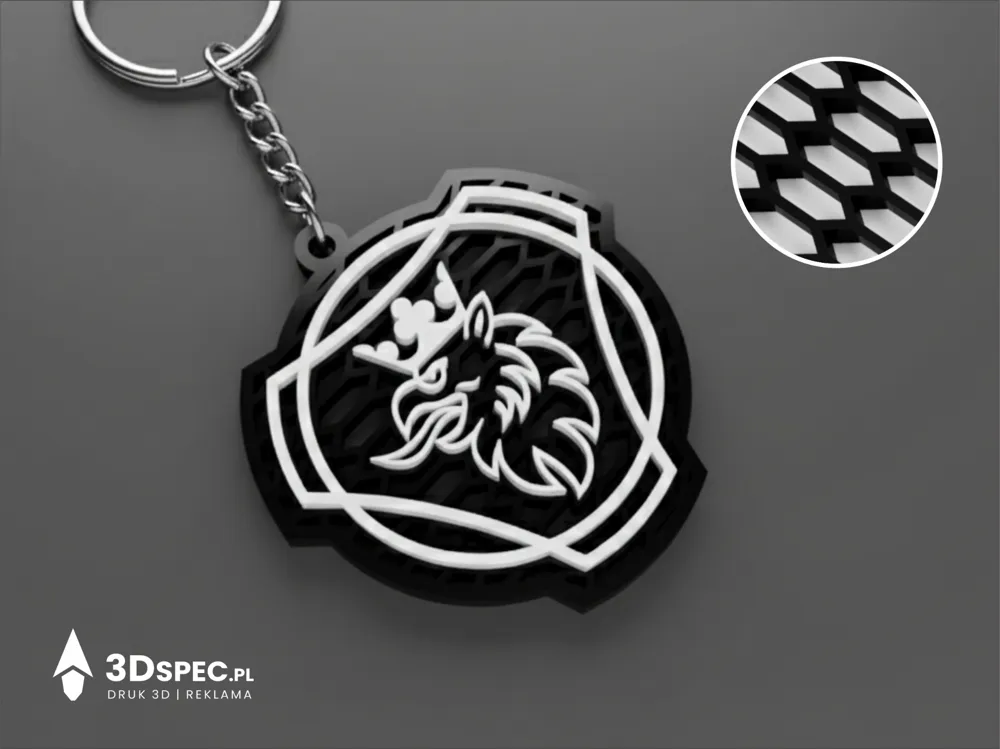 Scania logo keychain - Free 3D Print Model - MakerWorld