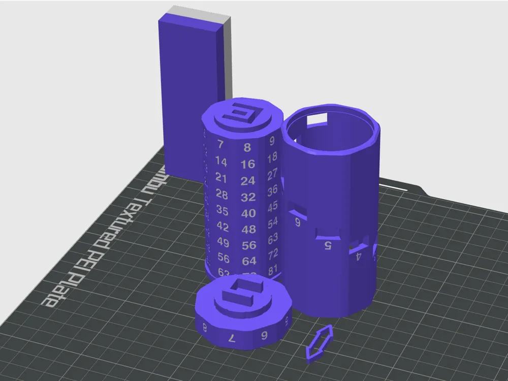 Multiplication Table: 9 x 9 [Nine Times Table] - Free 3D Print Model ...