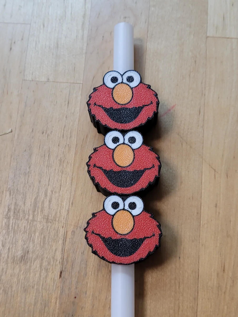 Elmo-Strohhalm-Topper Remixt von David - MakerWorld