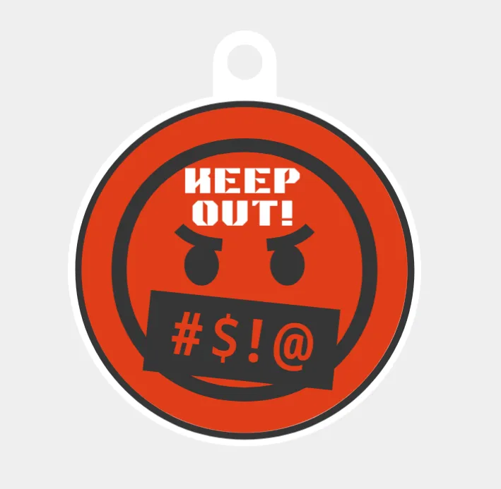 Keep Out - Sign by Love Prints - MakerWorld