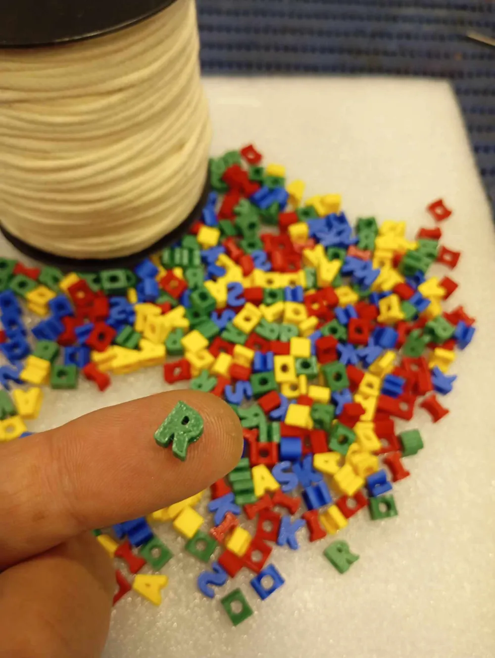 letter and numbers beads various fonts - Free 3D Print Model - MakerWorld