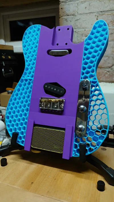 Modular Guitar (Built-in Amp!) by AlXtech MakerWorld: Download Free 3D ...
