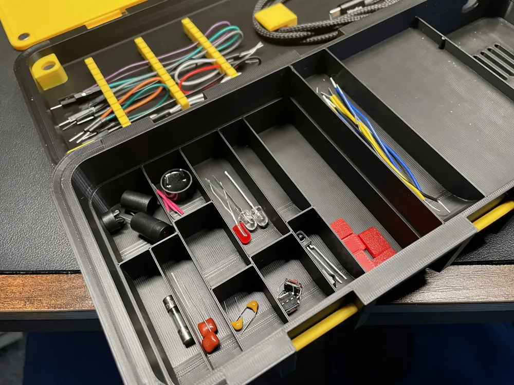 ALL-IN-ONE Arduino and Hardware Storage Box - Free 3D Print Model ...