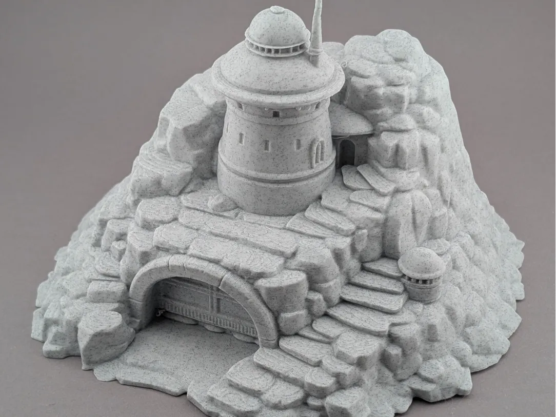 Star Wars Hidden Watchtower - Free 3D Print Model - MakerWorld