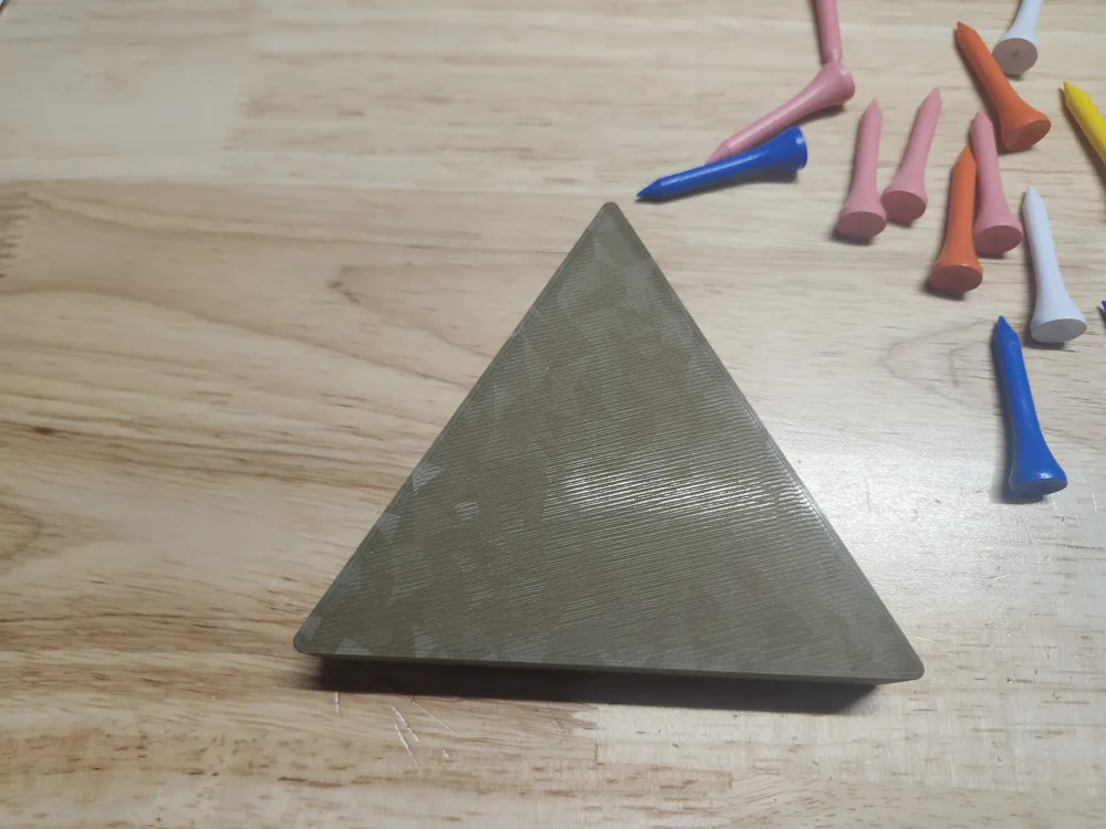 Peg Game – Classic Triangle Brain Teaser -Wood PLA - Free 3D Print ...