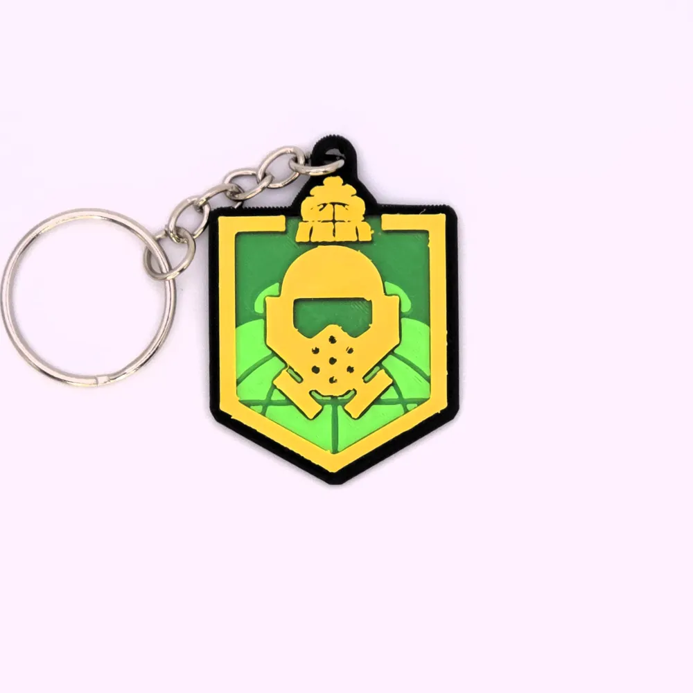 Helldivers 2 Warbond Rank Keychain by Jez Builds - MakerWorld