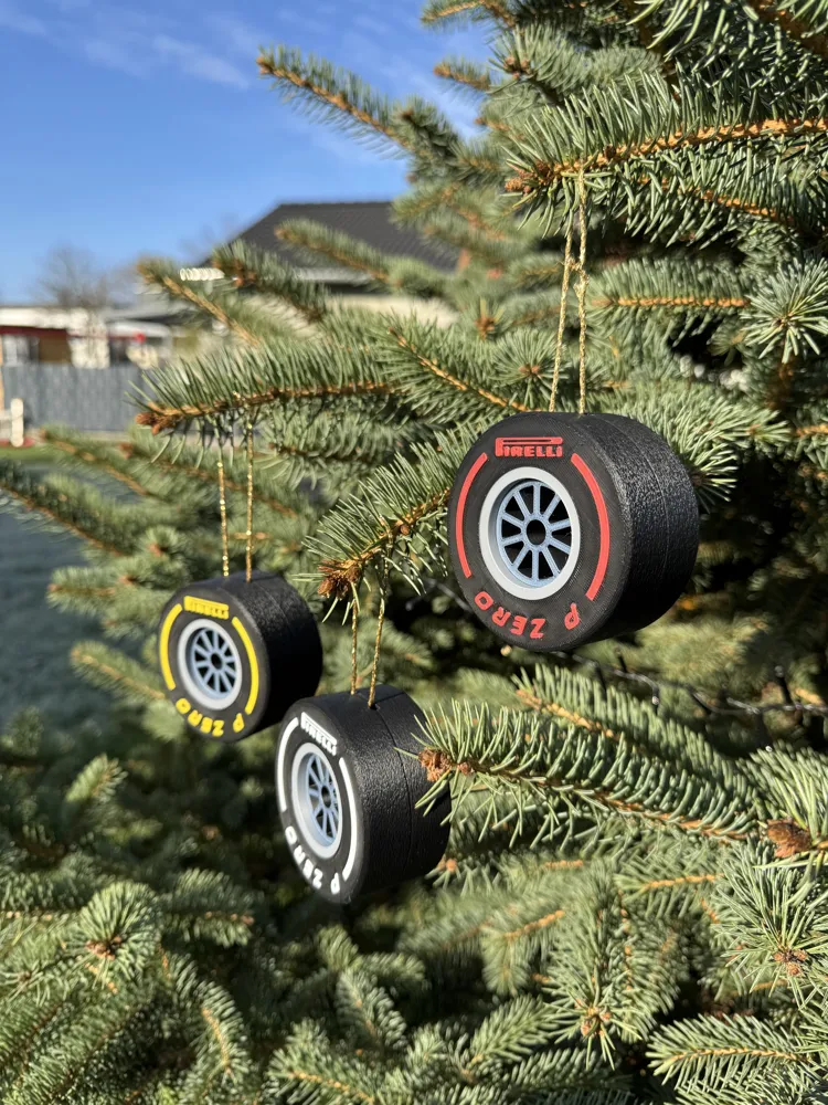 Tree Decoration P-Zero - Free 3D Print Model - MakerWorld