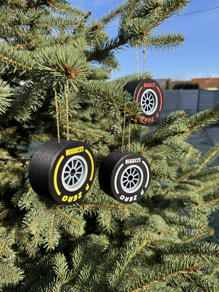 Tree Decoration P-Zero - Free 3D Print Model - MakerWorld