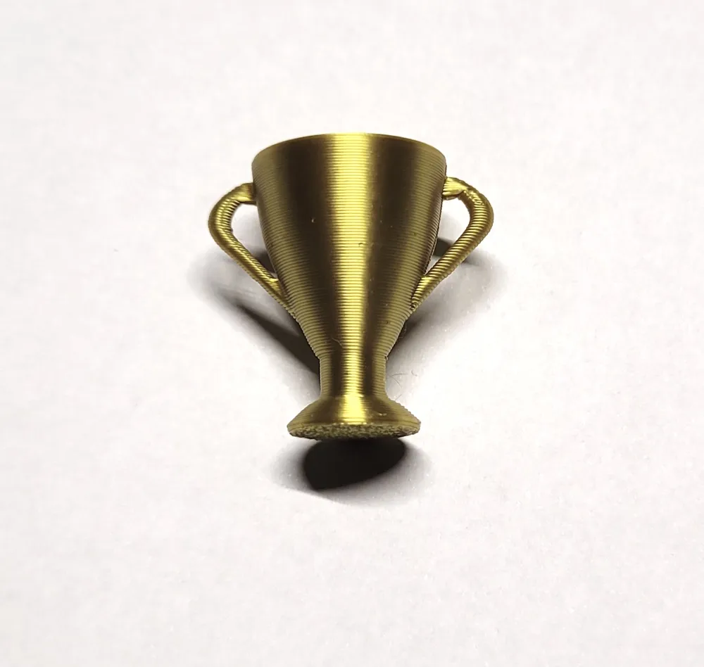 Tiny Trophy Cup – Super fast print - Free 3D Print Model - MakerWorld