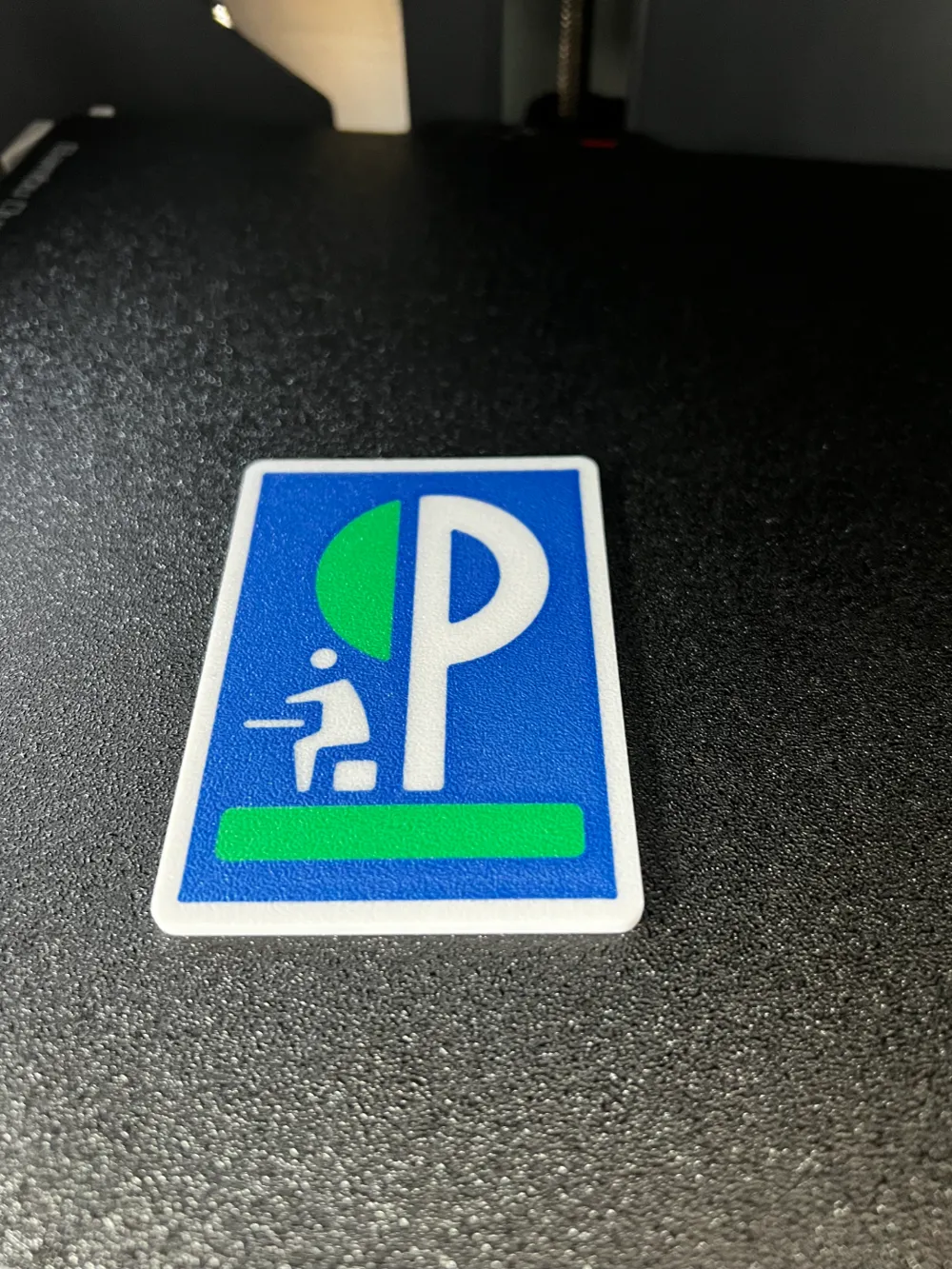 Rest Area Europe Traffic Sign by Culebra - MakerWorld