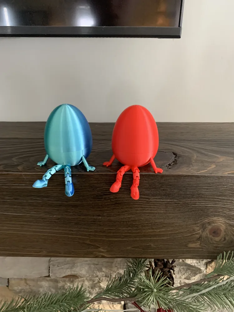 Articulated Easter Egg - Free 3D Print Model - MakerWorld