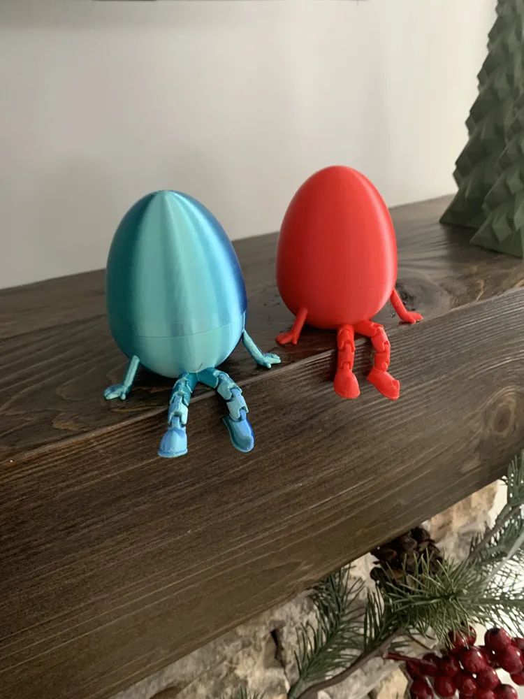 Articulated Easter Egg - Free 3D Print Model - MakerWorld
