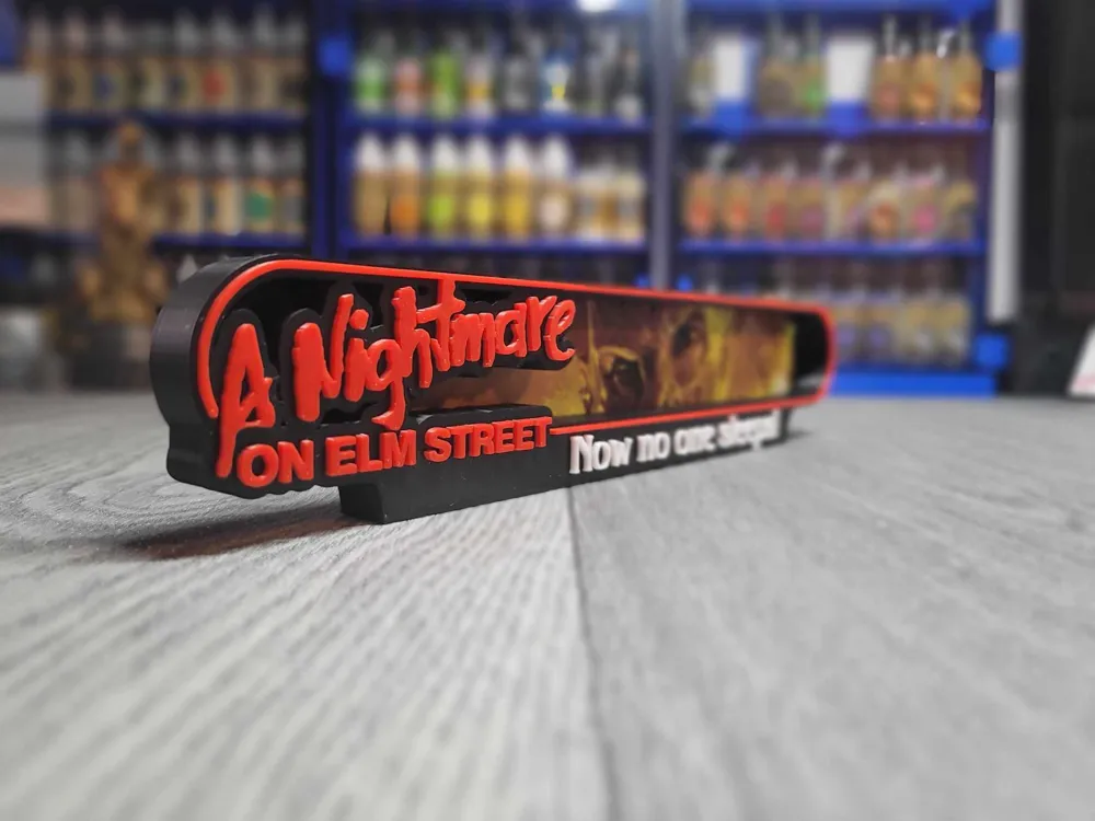 A Nightmare on Elm Street movie logo sign by rajmaks - MakerWorld