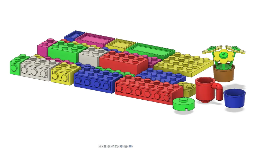 Ultimate Brick Style Desktop Storage system! by ...