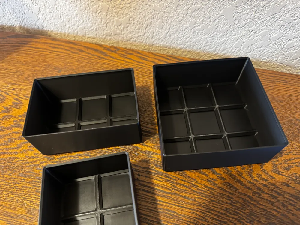 Lightweight Stackable Gridfinity Bins (7u) - Free 3D Print Model ...