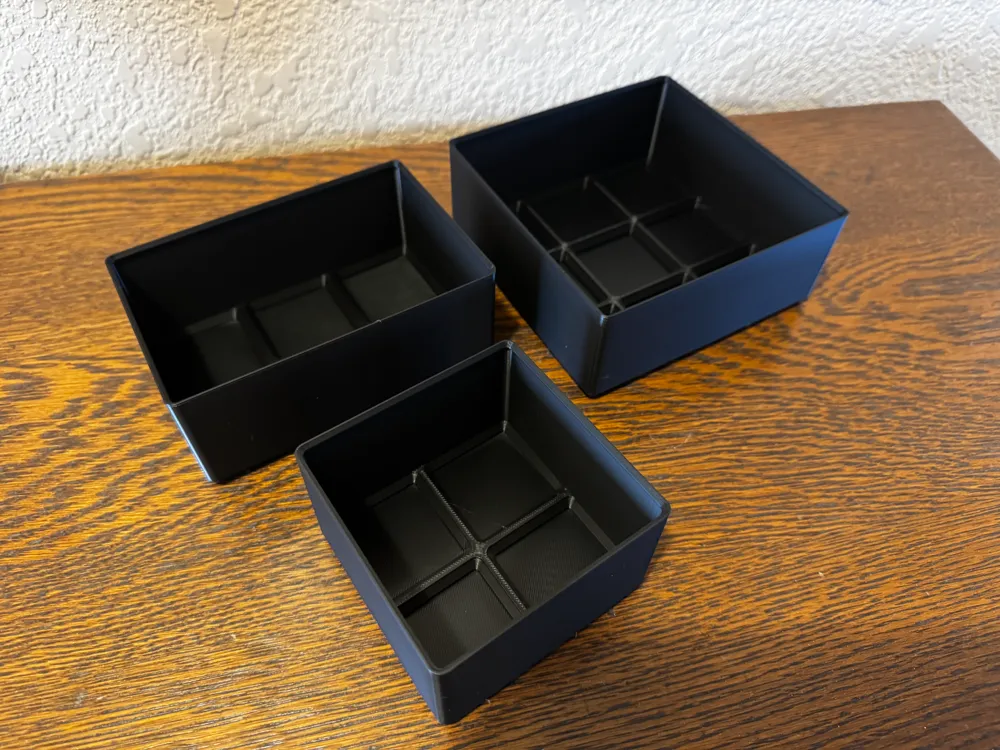 Lightweight Stackable Gridfinity Bins (7u) by BG-makes - MakerWorld