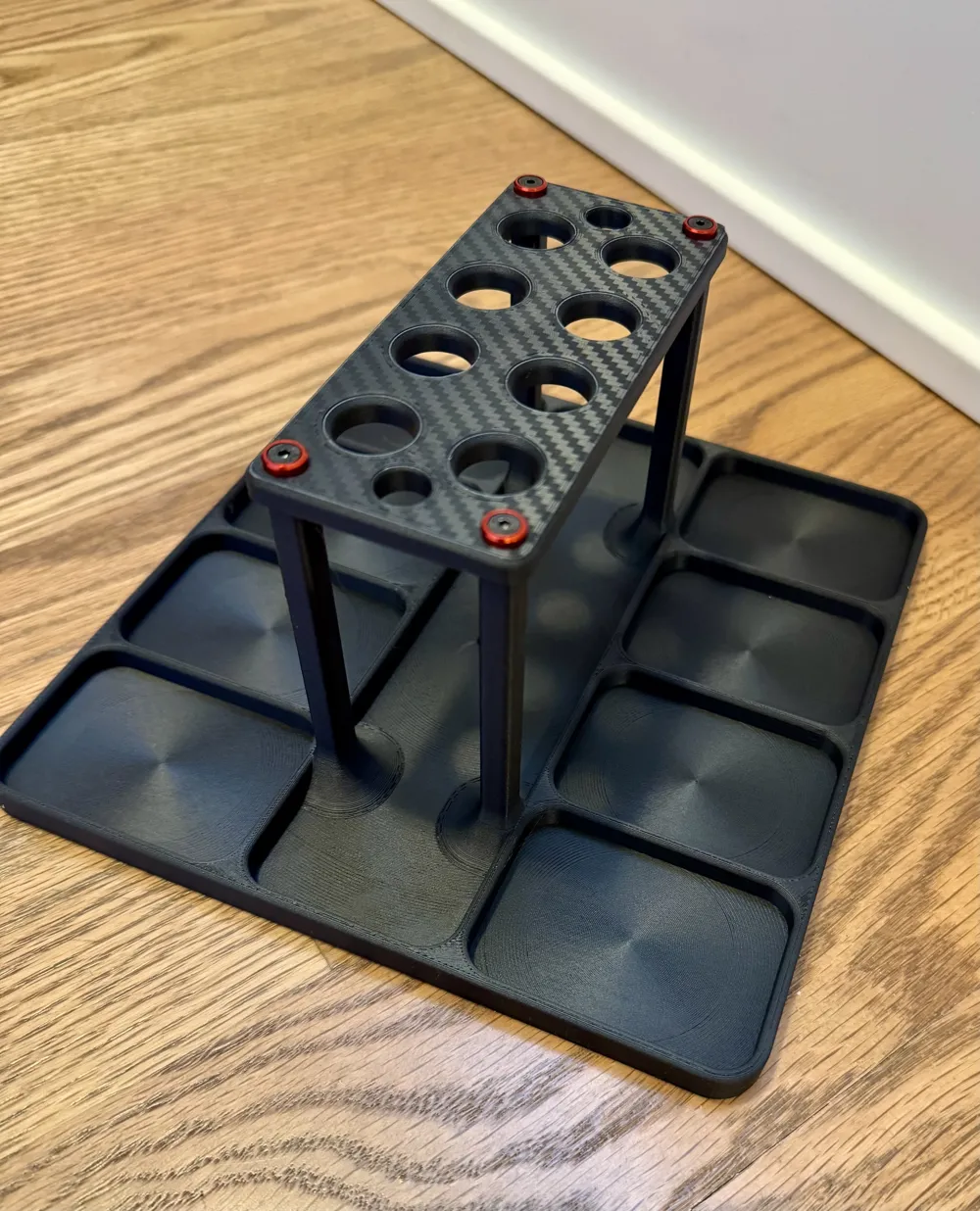 RC 1/10th Shock and Diff rebuild stand and tray - Free 3D Print Model ...