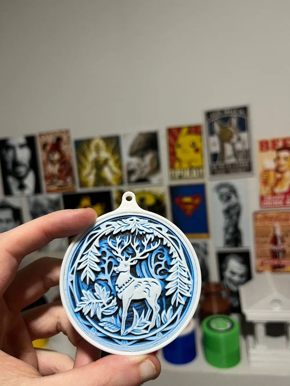 Hueforge Christmas Ornaments - Free 3D Print Model - MakerWorld