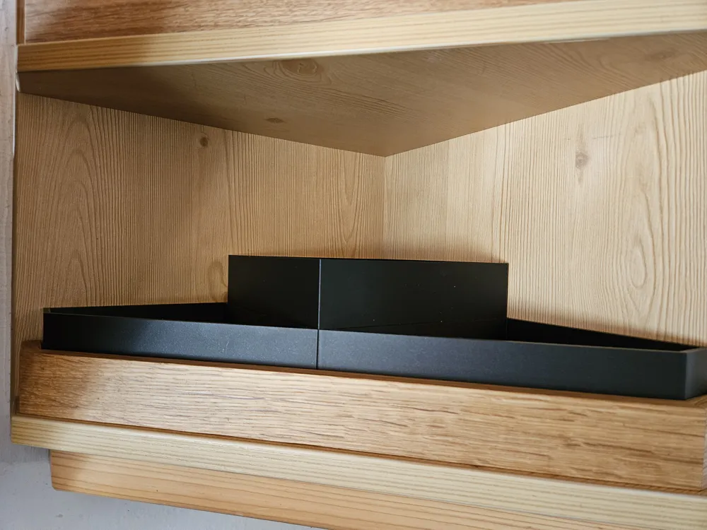 Boxes for Triangle Shelf - Free 3D Print Model - MakerWorld