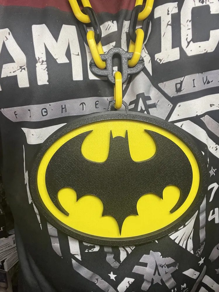 Batman oversized logo for chain by Malverde Designs MakerWorld ...