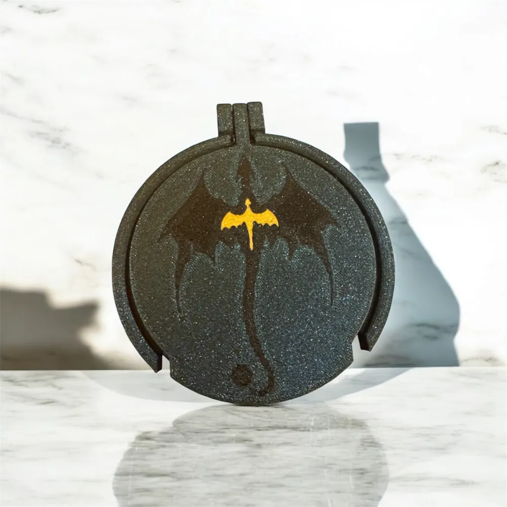 Fourth Wing 16oz Red Bull Lid by Sandy Designs MakerWorld: Download ...