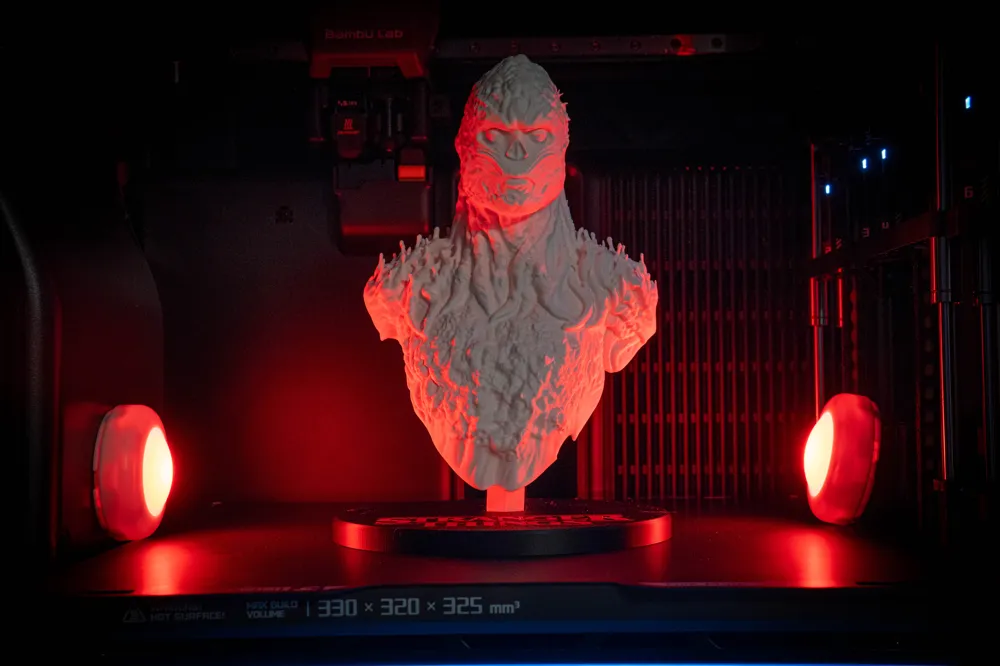 Vecna Bust - Stranger Things - Free 3D Print Model - MakerWorld