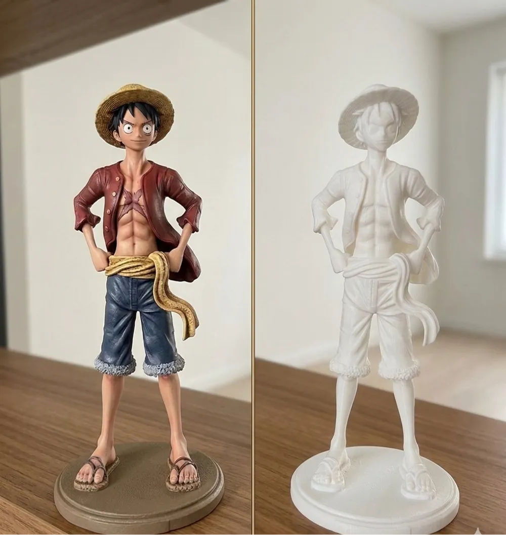 One Piece - Action Figure Modular (AMS & NO-AMS) - Free 3D Print Model ...