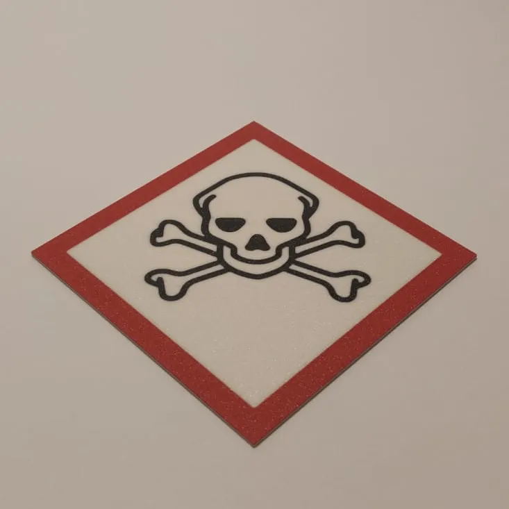 GHS06 - Toxic (Hazard pictograms) by RiTiSoNo - MakerWorld