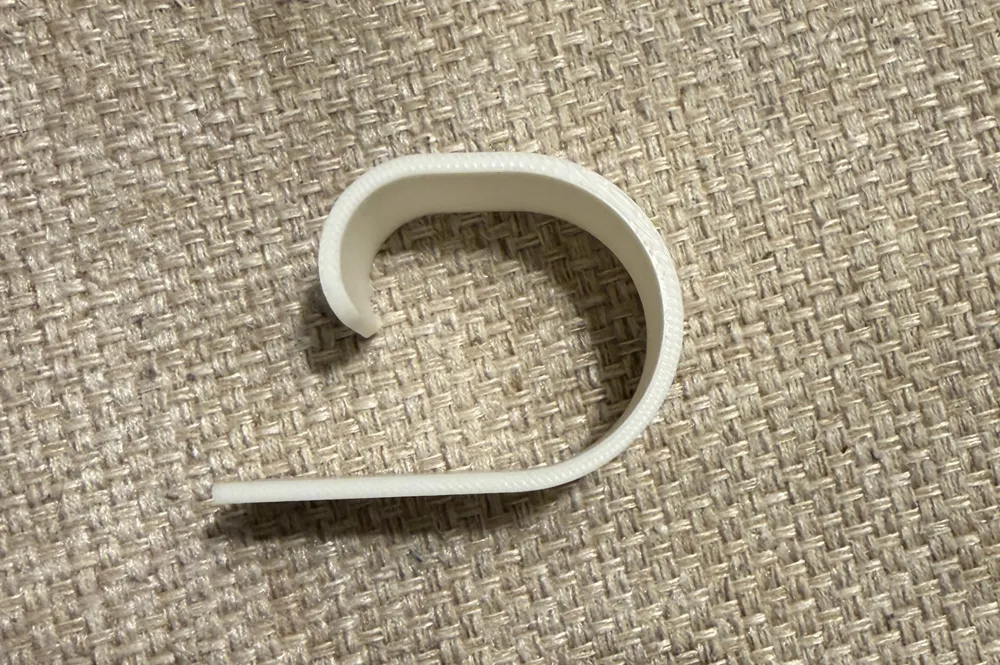 Curtain hook - Free 3D Print Model - MakerWorld